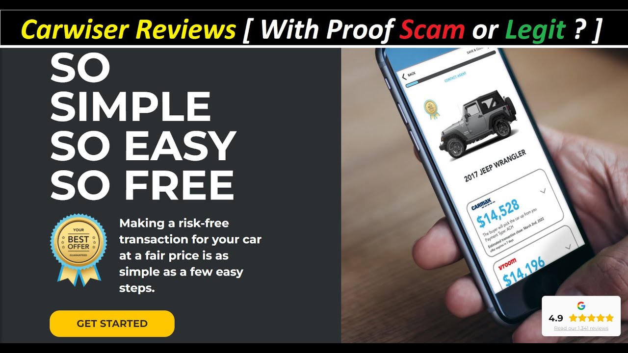 Carwiser Reviews [ With Proof Scam or Legit ? Carwiser ! Carwiser Com ...