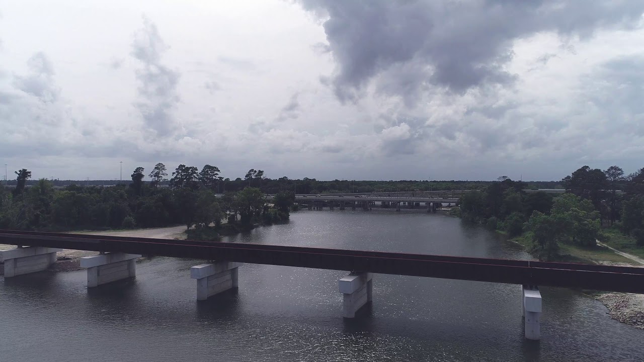 San Jacinto River North Houston | Humble Texas 4K Video - YouTube