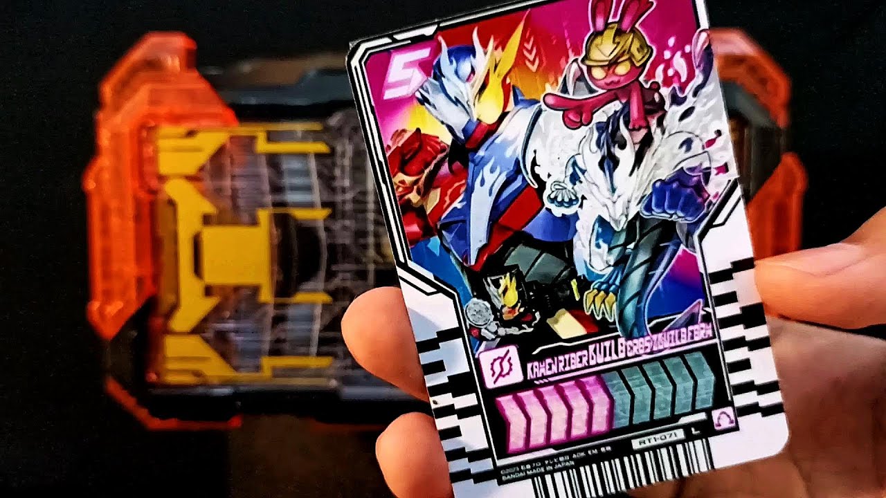CROSS-Z BUILD CHEMY CARD! Kamen Rider Gotchard Legend Rider Henshin 仮面 ...