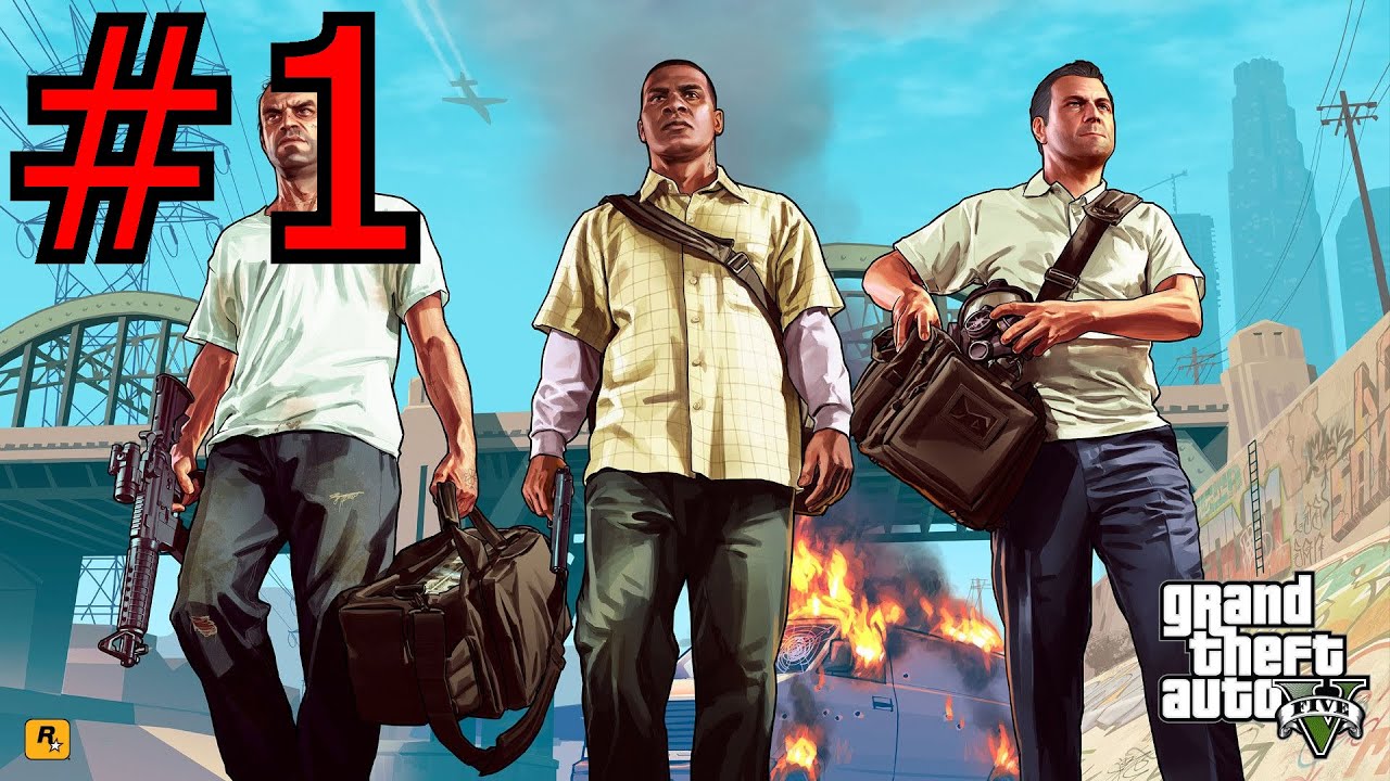 PRVNÍ MISE | GTA 5 single player | Let's play #1- CZ - YouTube