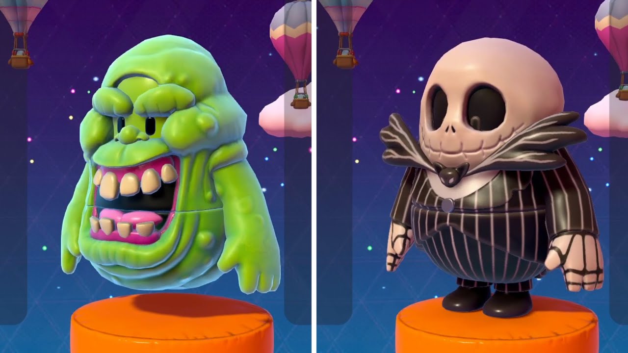Fall Guys #806 *Slimer & Jack Skellington* (PC)(No Commentary) - YouTube