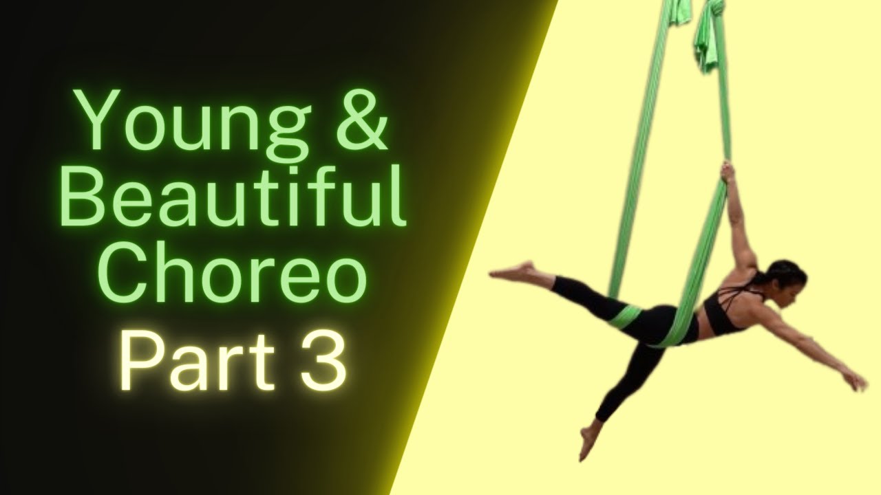 Beginner Aerial Hammock Choreography Tutorial | Young and Beautiful ...