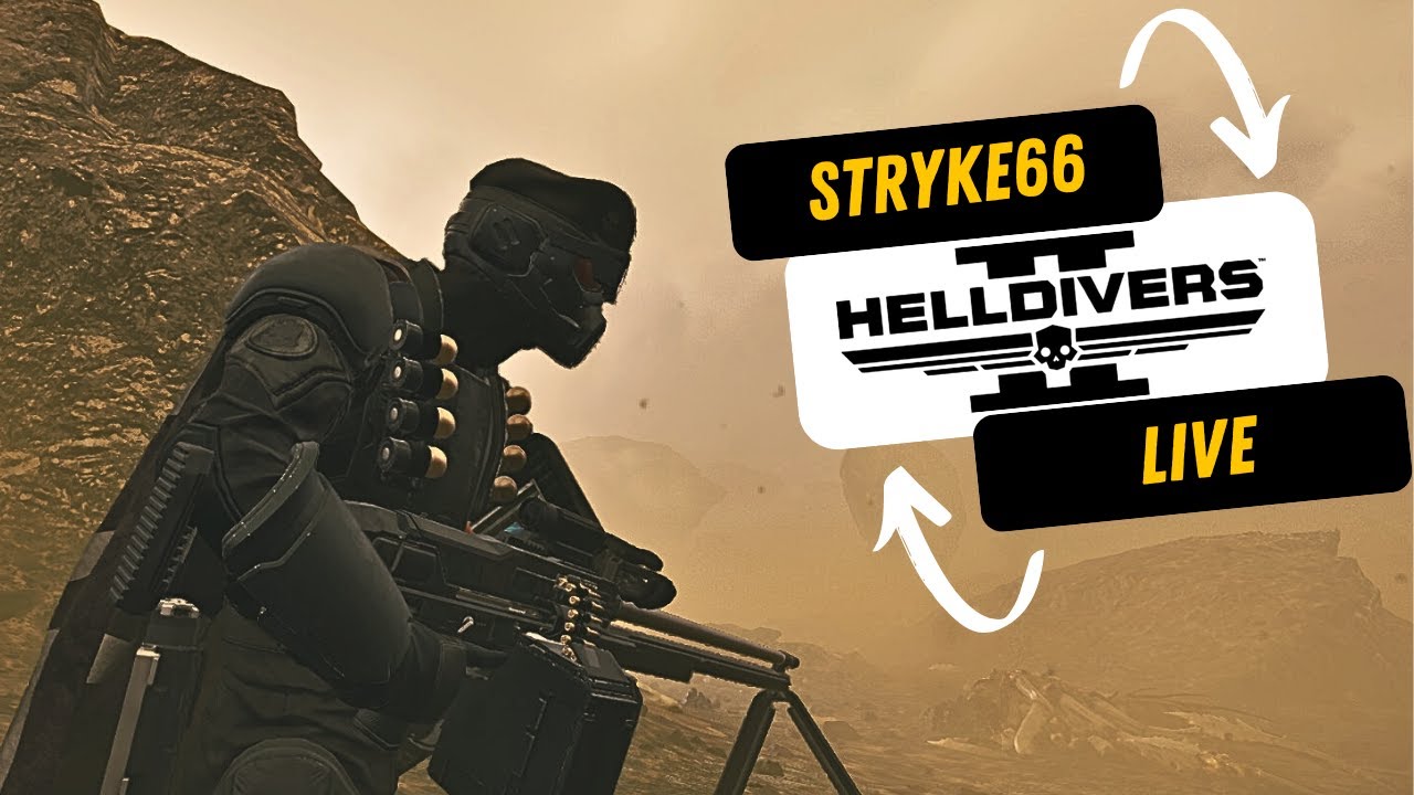 Helldivers 2 LIVE: Battling Automatons & Jet Brigade! Open Lobbies! 🦾💥 - YouTube