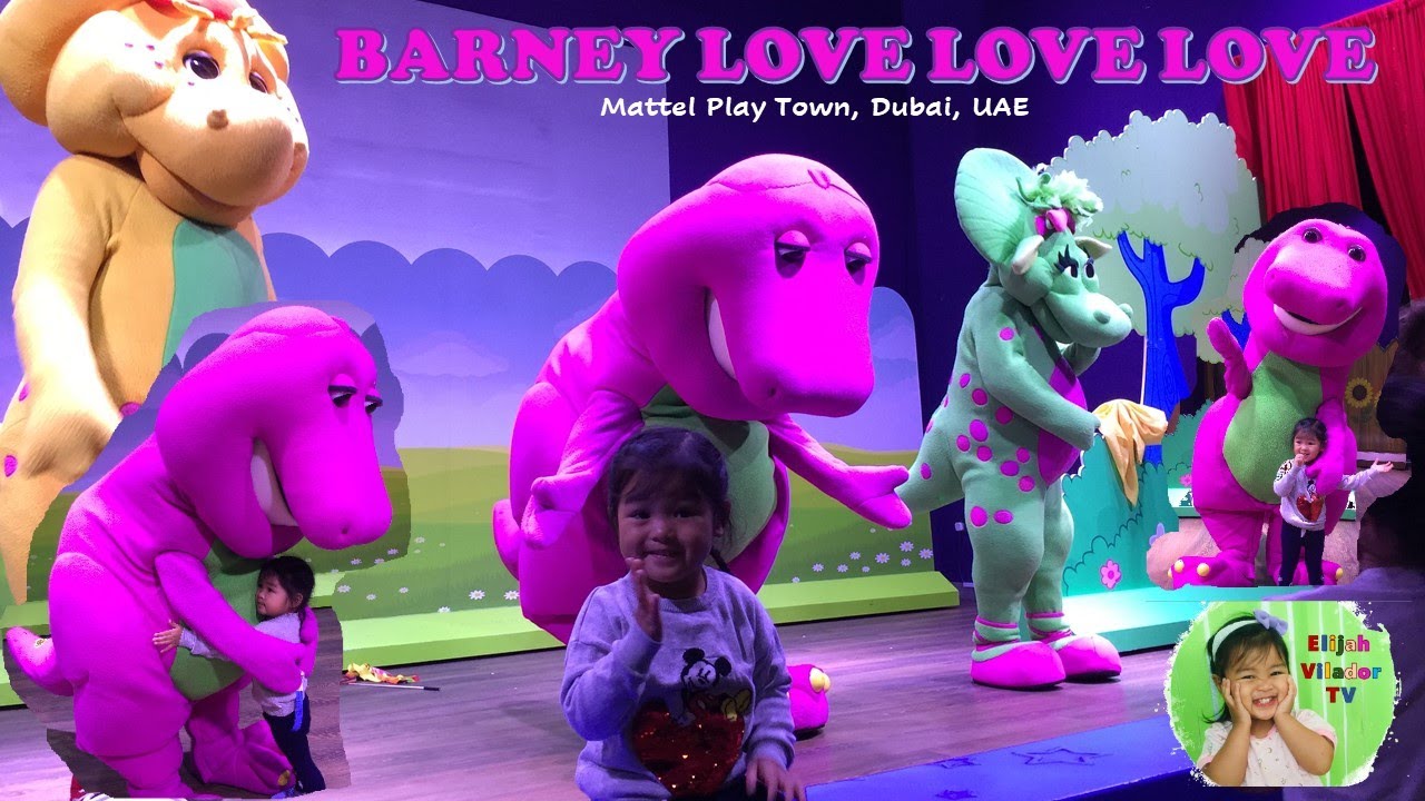 Barney Love Love Love at Playtown - YouTube
