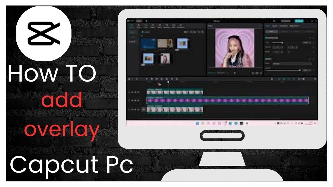 How to add overlay in capcut pc - YouTube