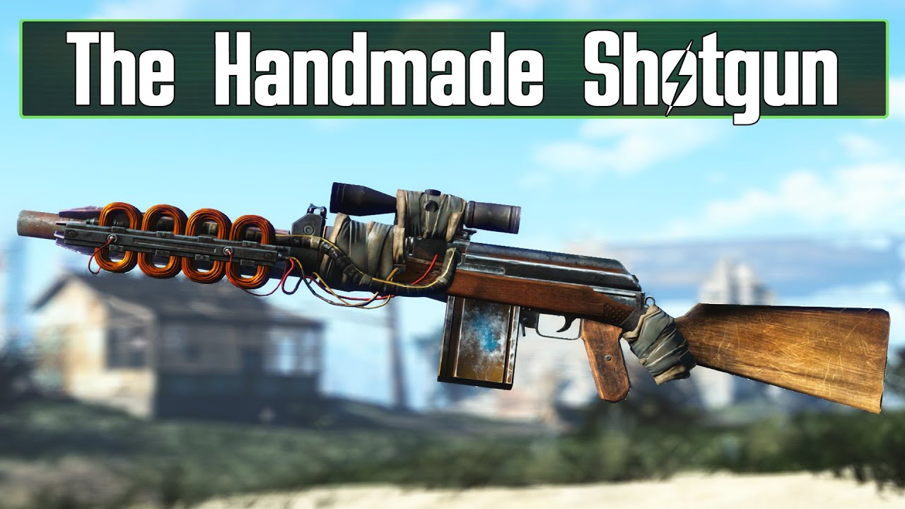 The Handmade Shotgun - Fallout 4 Mod Review - YouTube