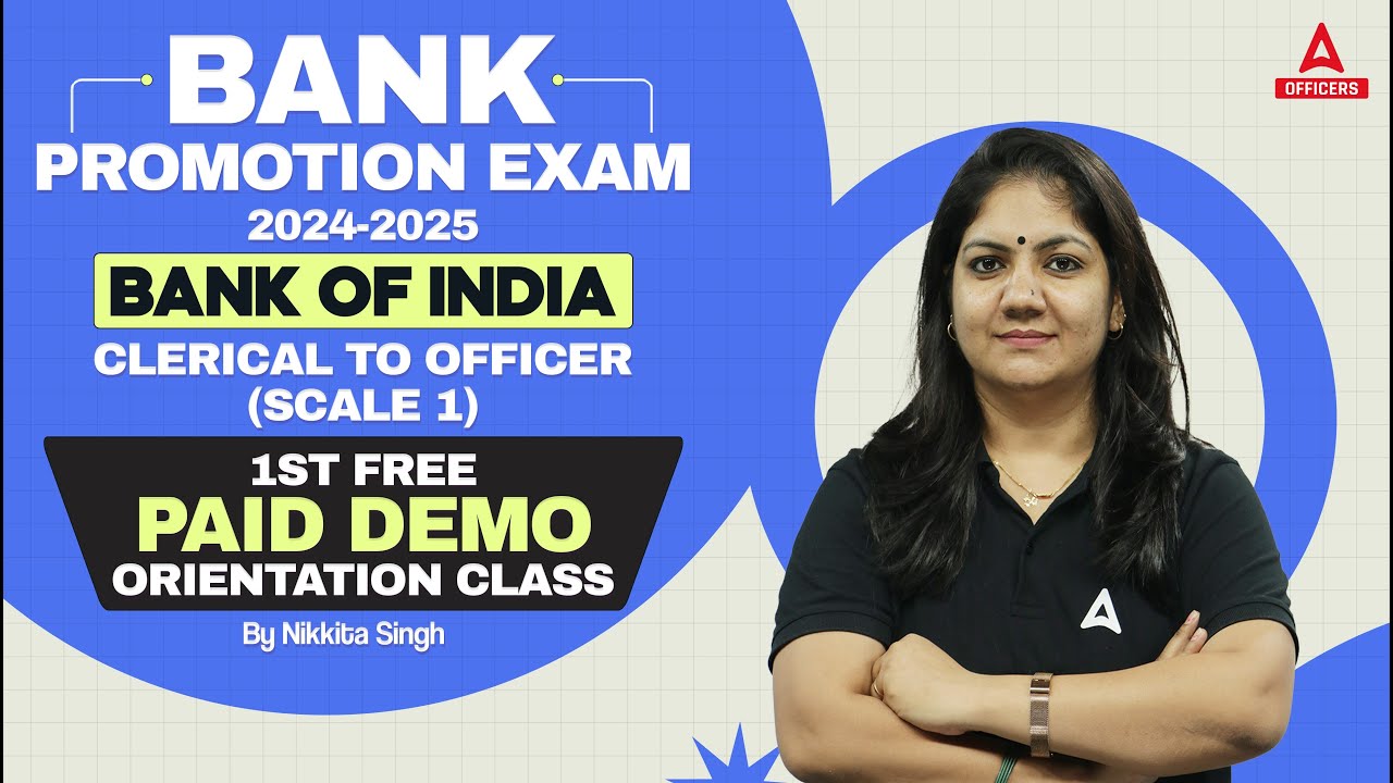 Bank Of India Clerk to Officer Promotion | Paid Demo Class #1 | Bank ...