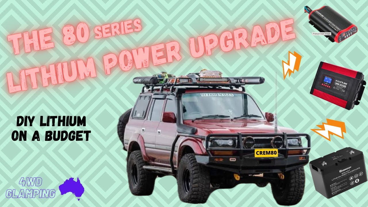4wd budget lithium 12v system - YouTube