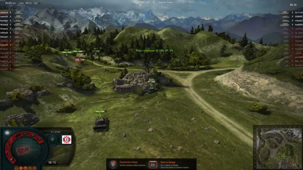 World Of Tanks IS7 CW - YouTube