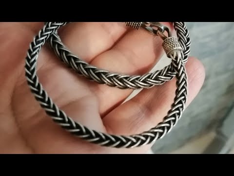 🇹🇷Kazaziye çerkez örgü bileklik yapımı