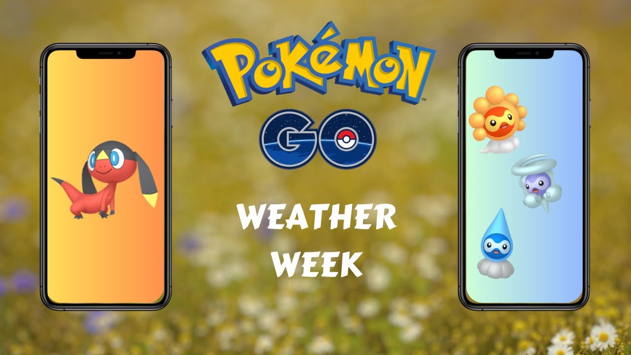"Weather Week in Pokémon GO!" | Pokémon GO AHEAD #691 - YouTube