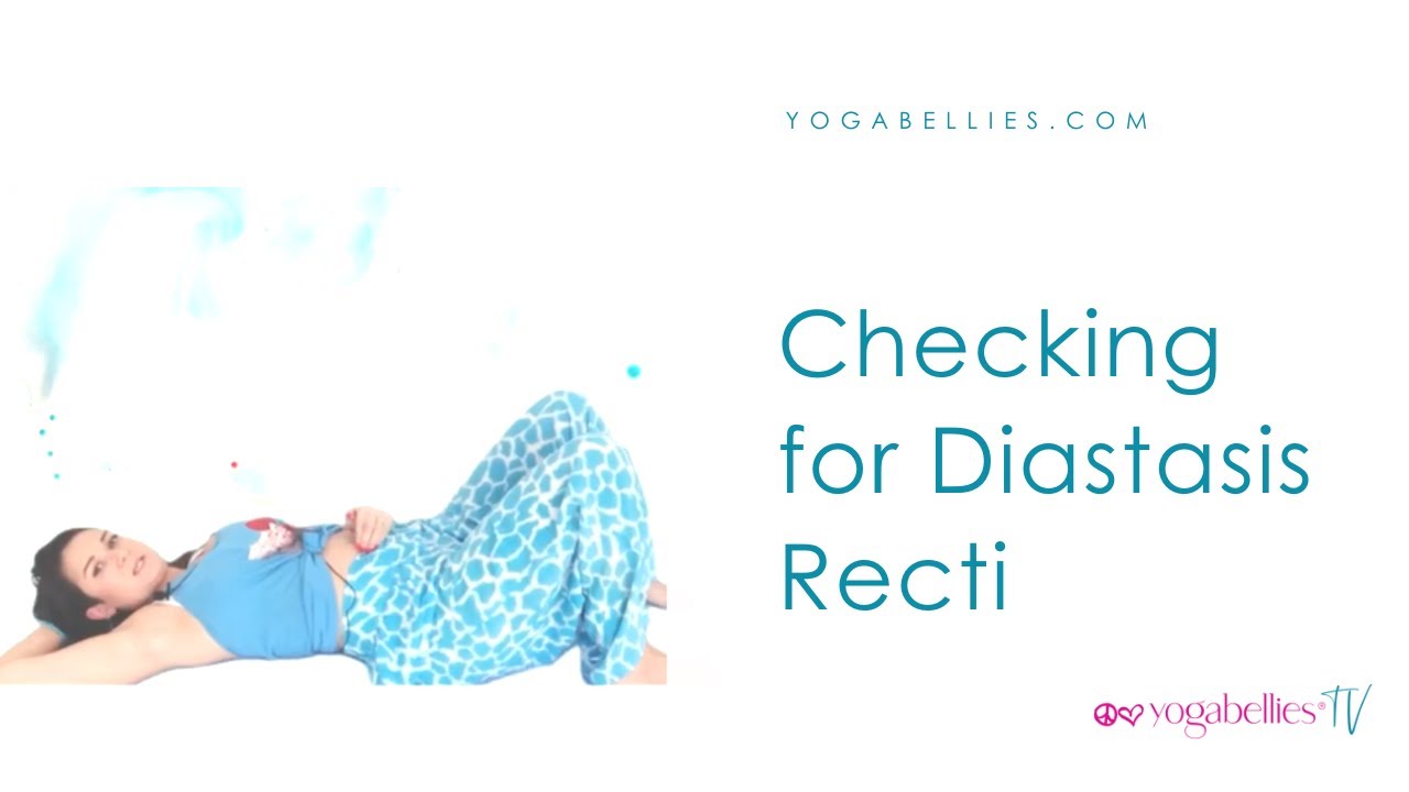 Checking for Diastasis Recti or Abdominal Splitting in Pregnancy or ...