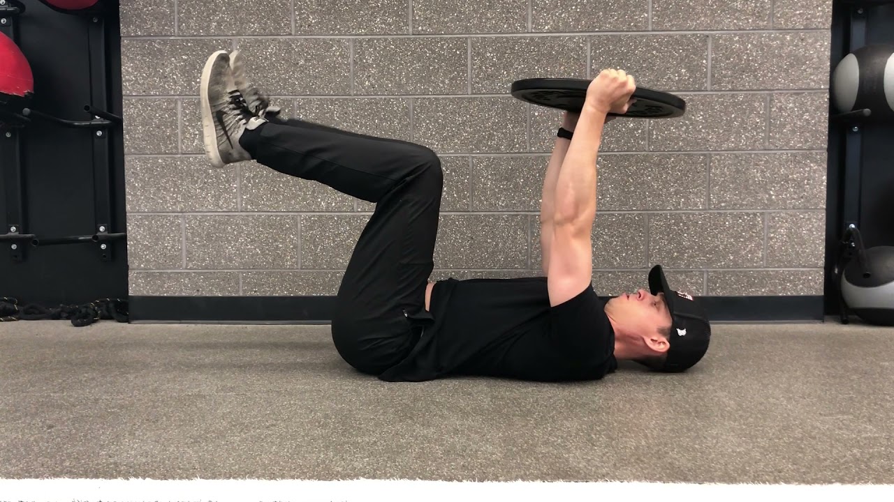 Plate Dead Bugs - YouTube