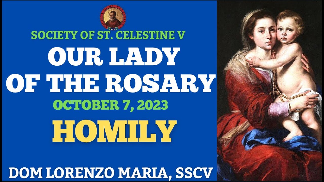 OUR LADY OF THE ROSARY (OCT. 7, 2023) | OUR GREATEST HELP & WEAPON IN ...