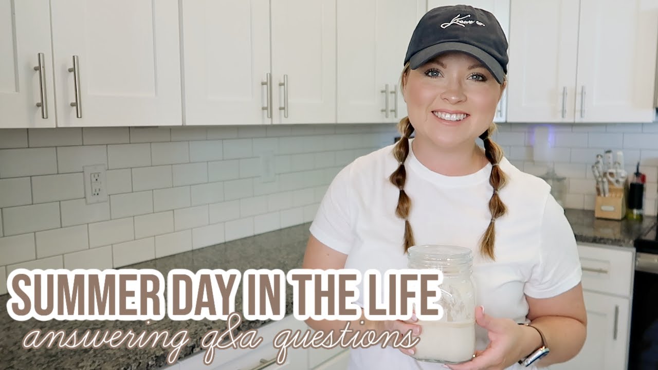 SUMMER DAY IN THE LIFE | ANSWERING YOUR Q&A QUESTIONS! - YouTube