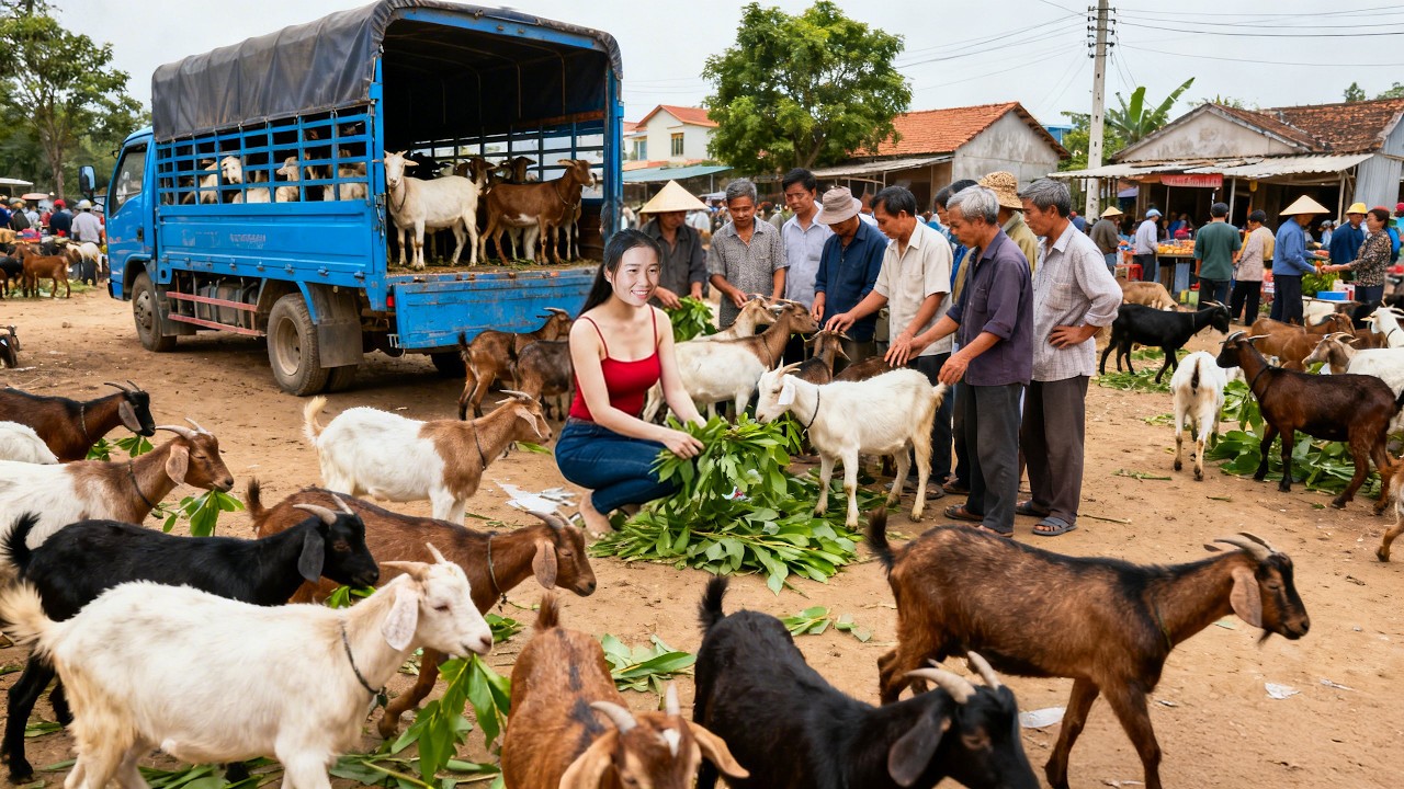 157 Days Harvesting 1000+ Giant Goats On The Farm Go To Sell | Dao’s ...