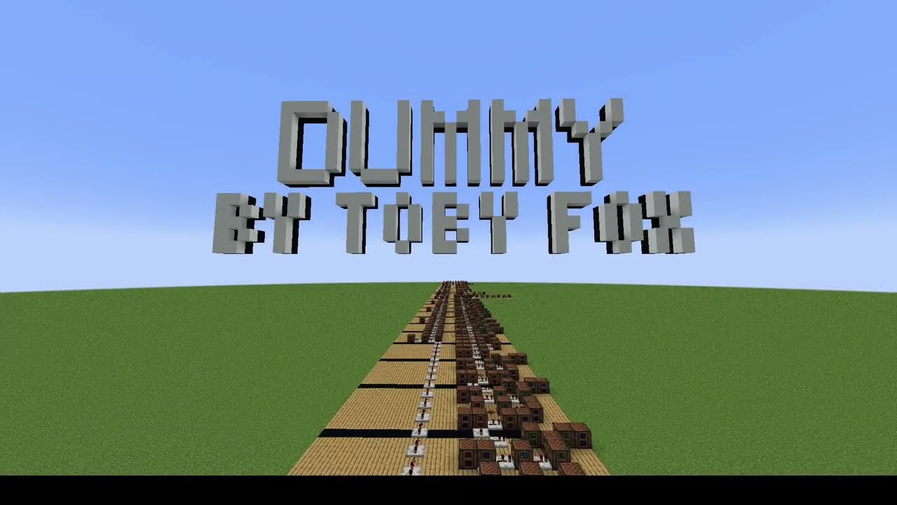 Minecraft Noteblock Dummy by Toby Fox - YouTube