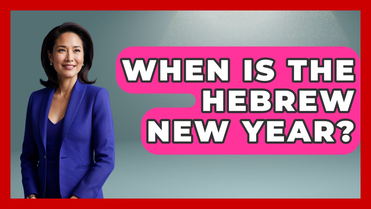 When Is The Hebrew New Year? - Jewish Teachings For All - YouTube