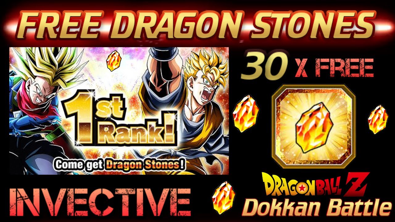 1ST PLACE ACHIEVED! 1ST RANK! FREE DRAGON STONES!!! TOP GROSSING - DBZ ...
