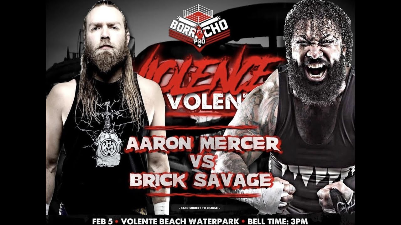 Brick Savage VS Aaron Mercer - Borracho Pro - Violence At Volente - YouTube
