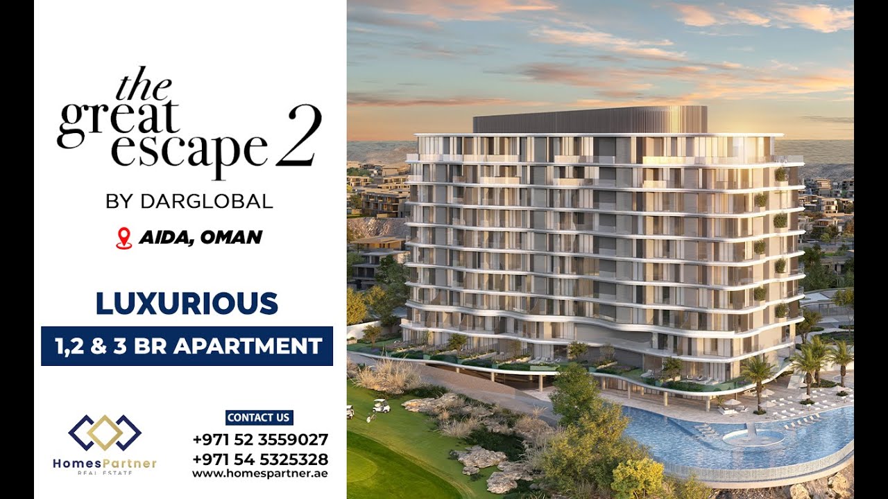 The Great Escape 2 by Darglobal | Luxurious 1, 2 & 3 BR Apartment at ...