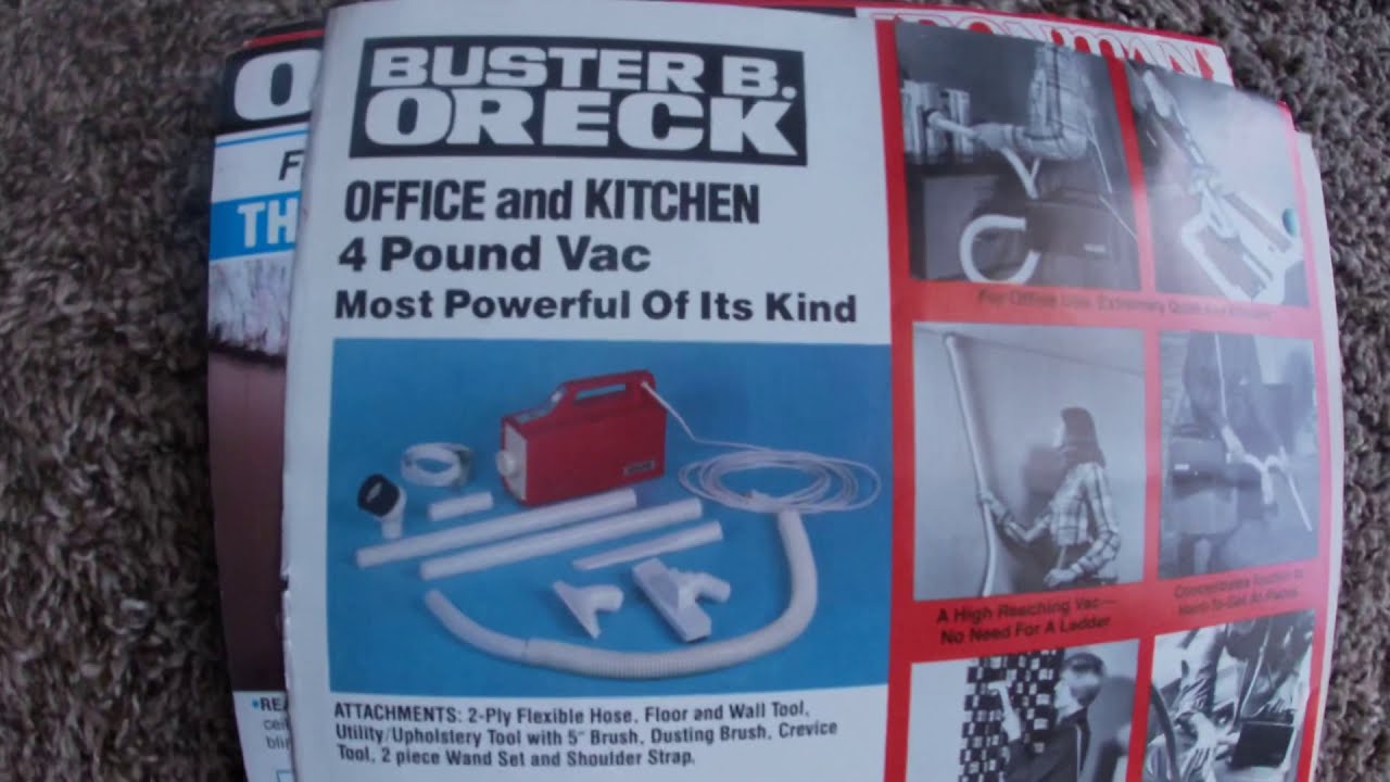 Vintage oreck ads - YouTube