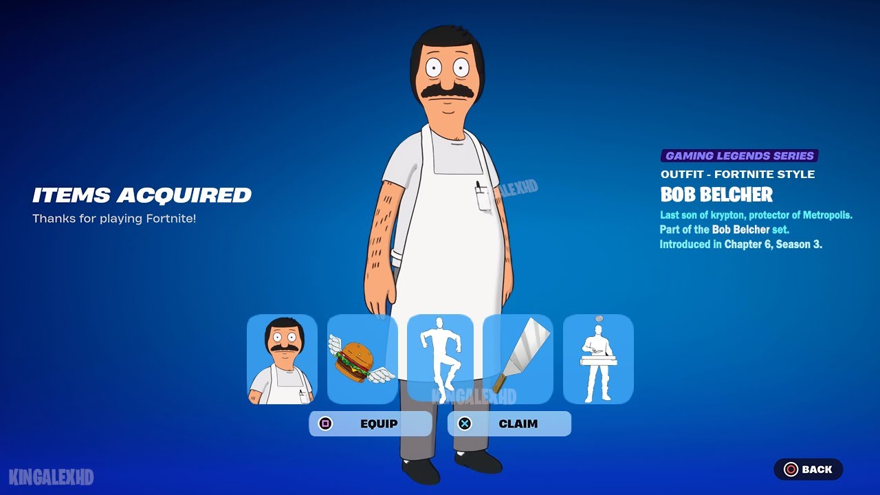 How To Get Bob Belcher Skin NOW FREE EARLY In Fortnite (Unlocked LEGO ...