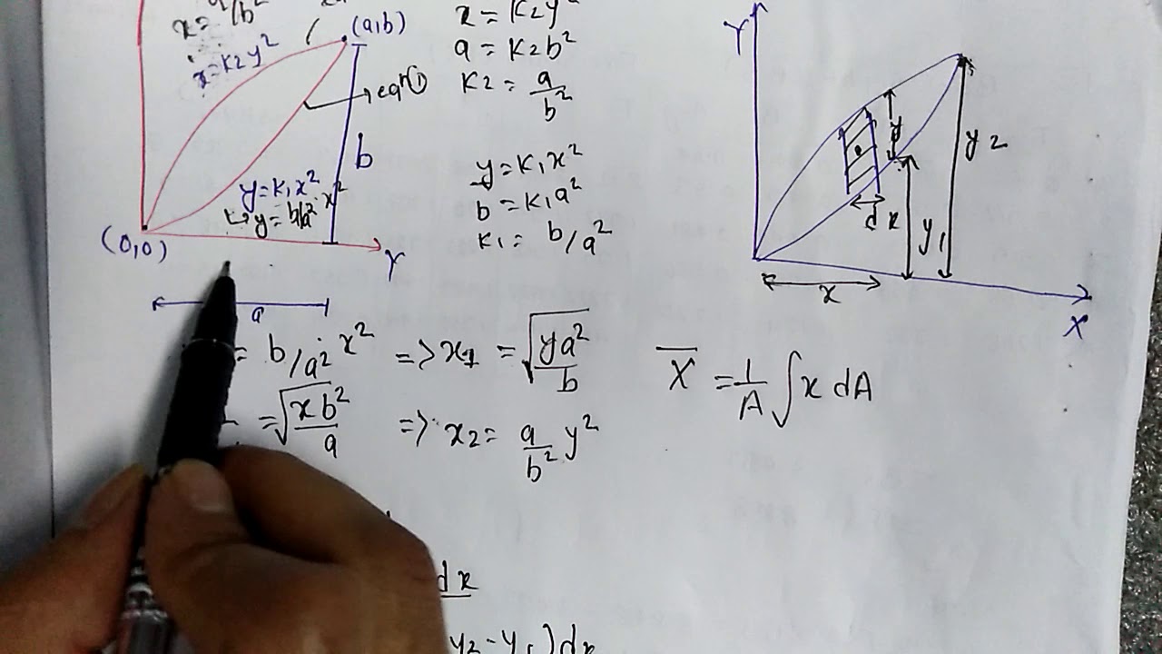 applied mechanics||centroid example 2||dhm - YouTube