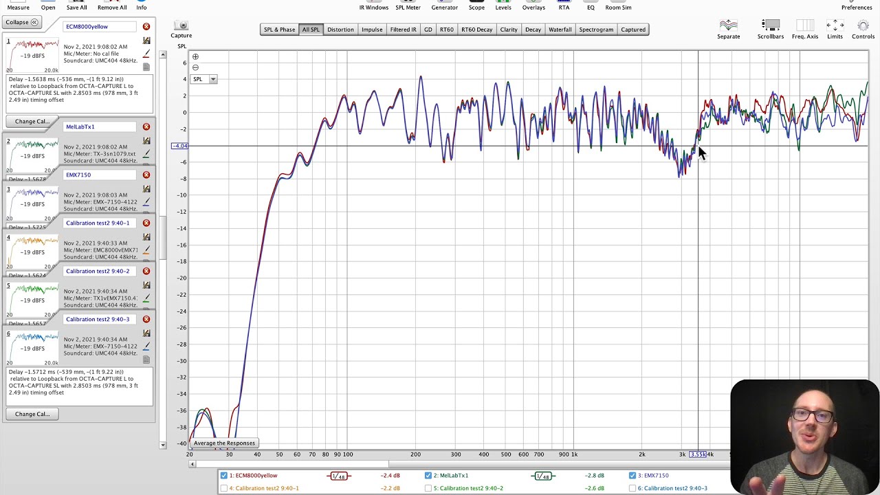 How to create custom microphone correction curves in REW - YouTube