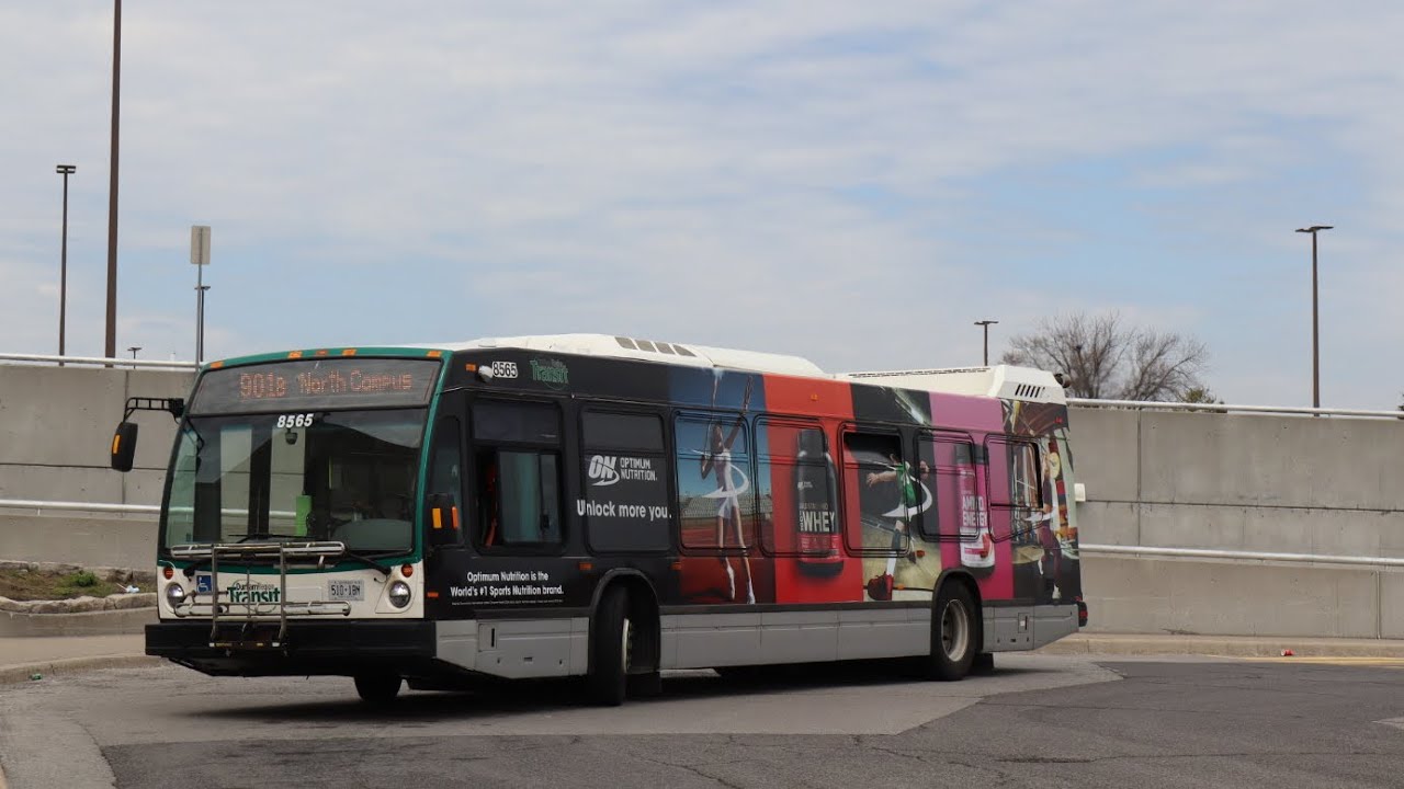 (Ride Video) Durham Region Transit route 901 Pulse Simcoe on 2016 ...