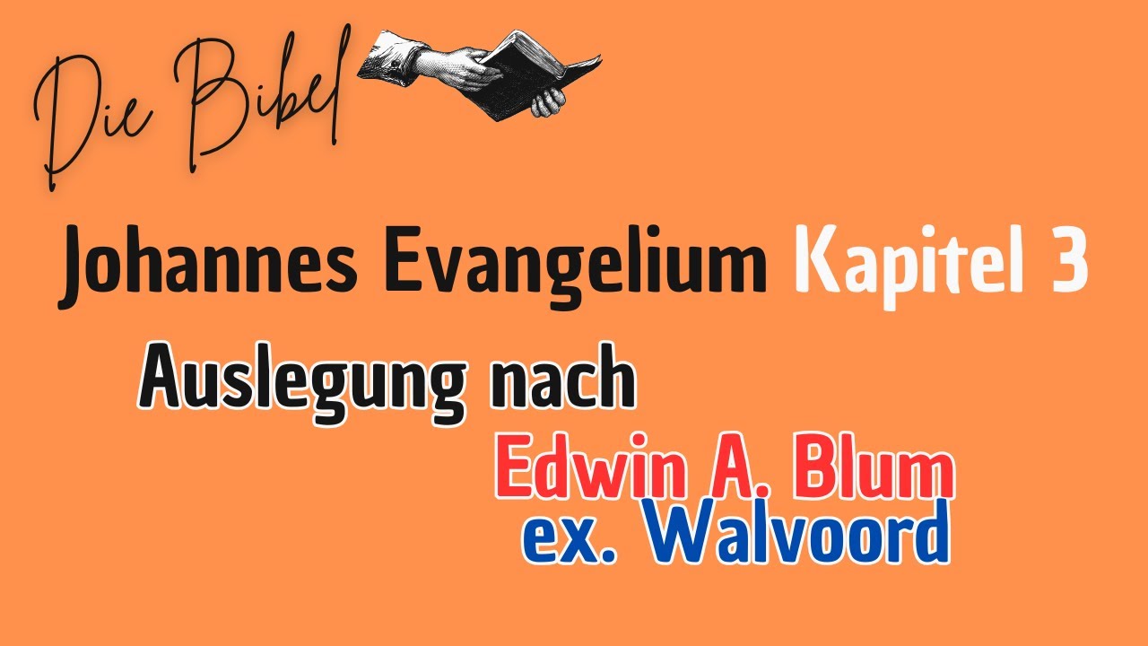 Johannes 3 Jesu mit Nikodemus Heiliger Geist Wiedergeburt Johannes 3.16 ...