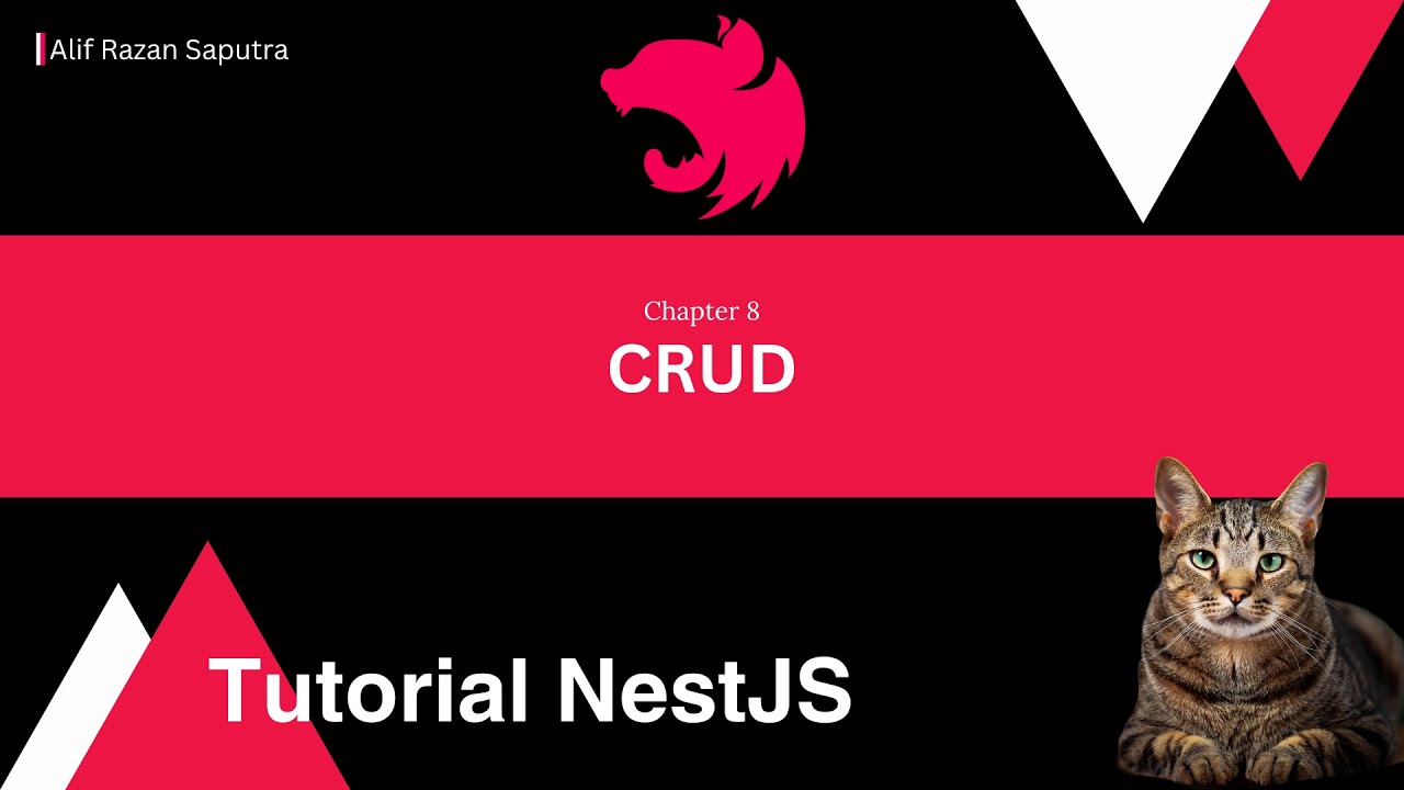 Tutorial NestJS - Chapter 8: CRUD - YouTube