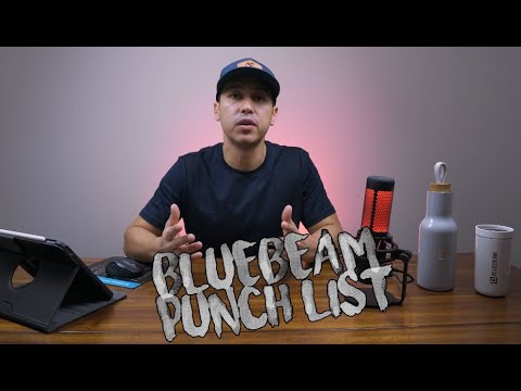Bluebeam Punch List - YouTube