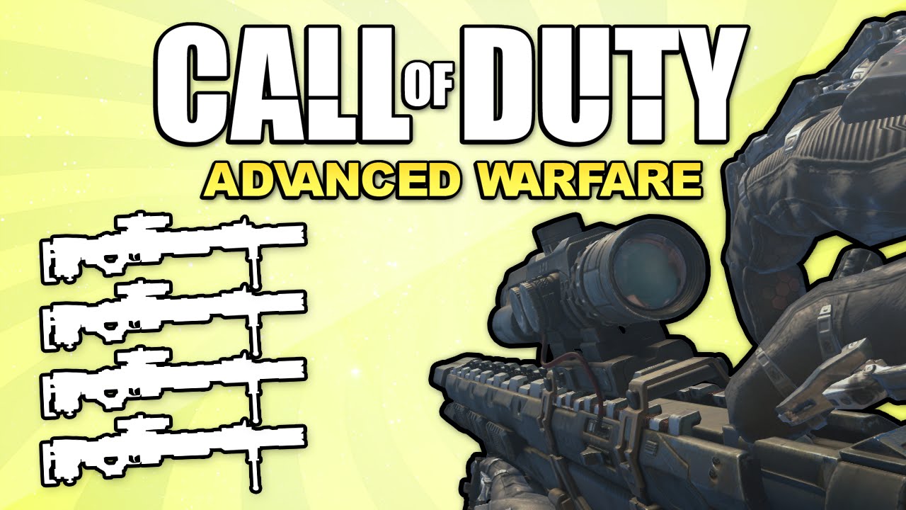 Quad Feed with Every Gun! (Call of Duty: Advanced Warfare) - YouTube