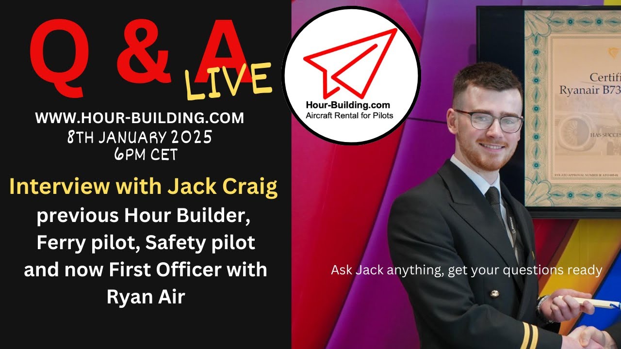 Interview with Jack Craig Modular Commercial Pilot Student to First ...