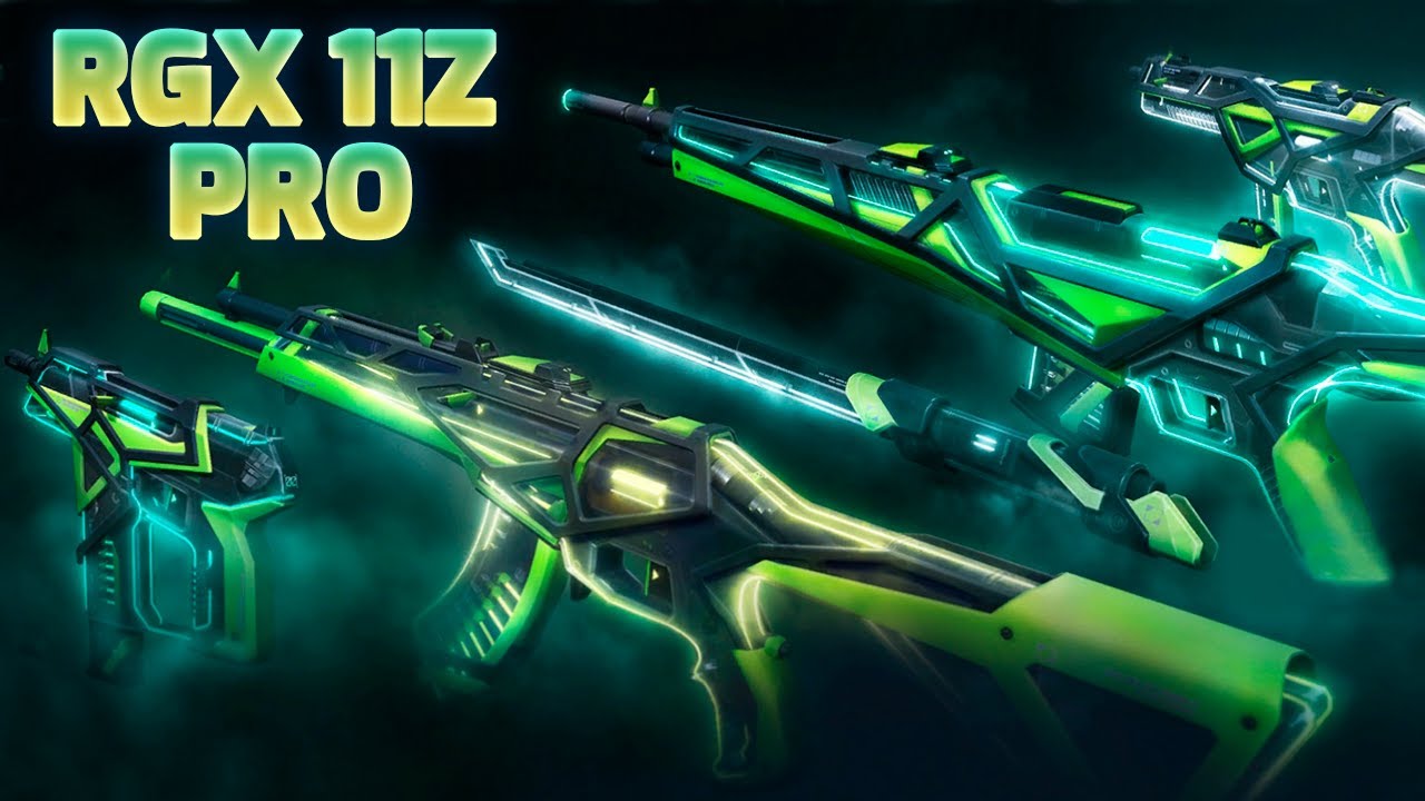 LAS NUEVAS SKINS DE VALORANT | RGX 11Z PRO - YouTube