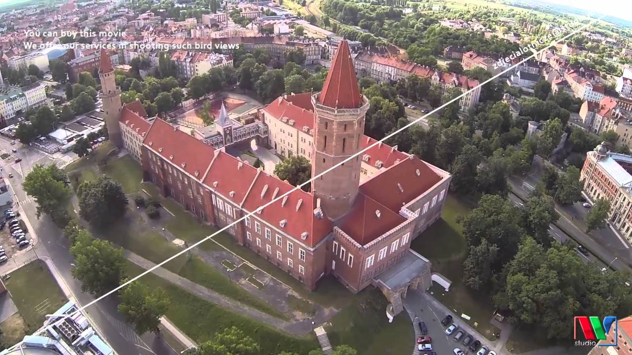 Zamek Legnica - Liegnitz - Poland - Polen - Niederschlesien - Birdview ...