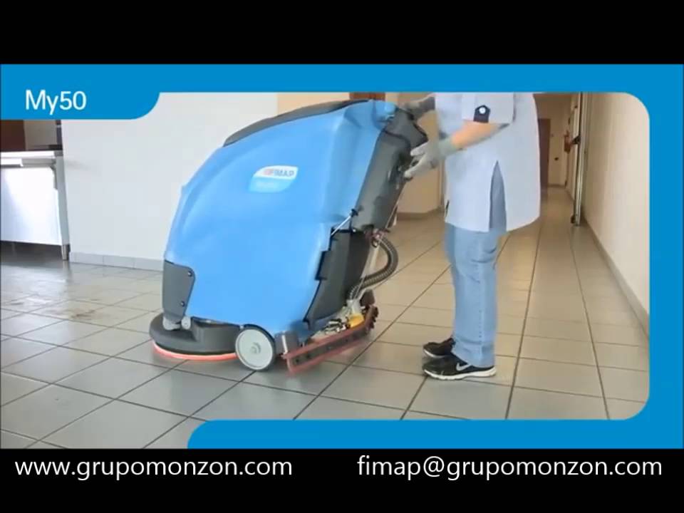 Fregadora FIMAP My50 - YouTube