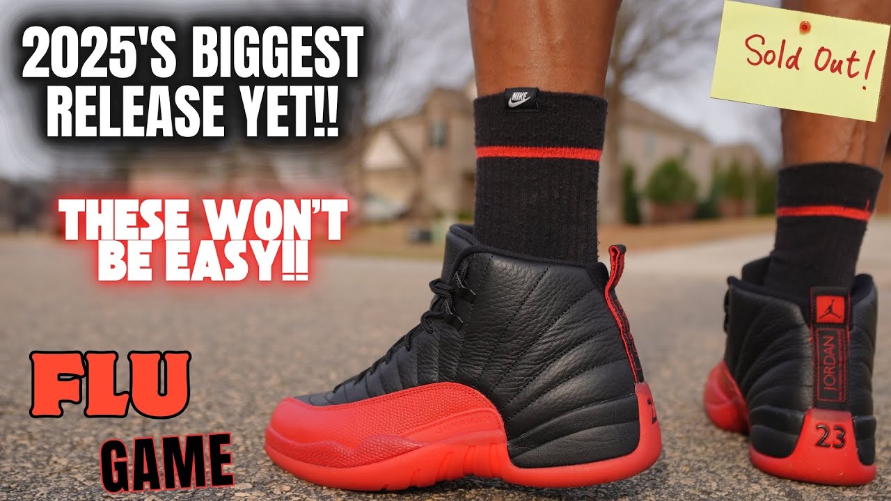IT'S GONNA GET CRAZY FOR THE JORDAN 12 FLU GAMES & HERE'S WHAT YOU CAN ...
