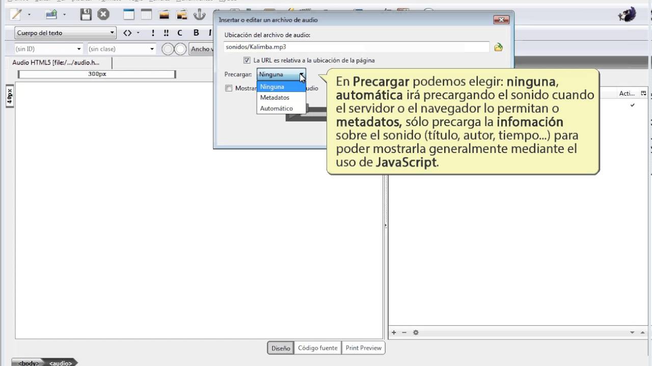 15 Tutorial Bluegriffon. Audio. - YouTube