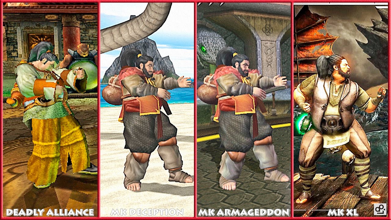 BO RAI CHO Graphic Evolution 2002-2015 Mortal Kombat | PS2 XBOX PC ...