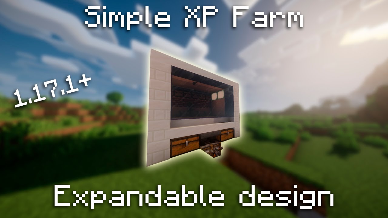 How to build compact overworld XP farm in minecraft. (Super simple and ...