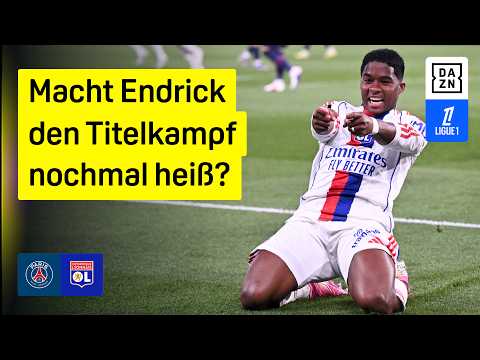 PSG patzt! Endrick trifft: PSG - Lyon | 30. Spieltag | Ligue 1 | DAZN Highlights