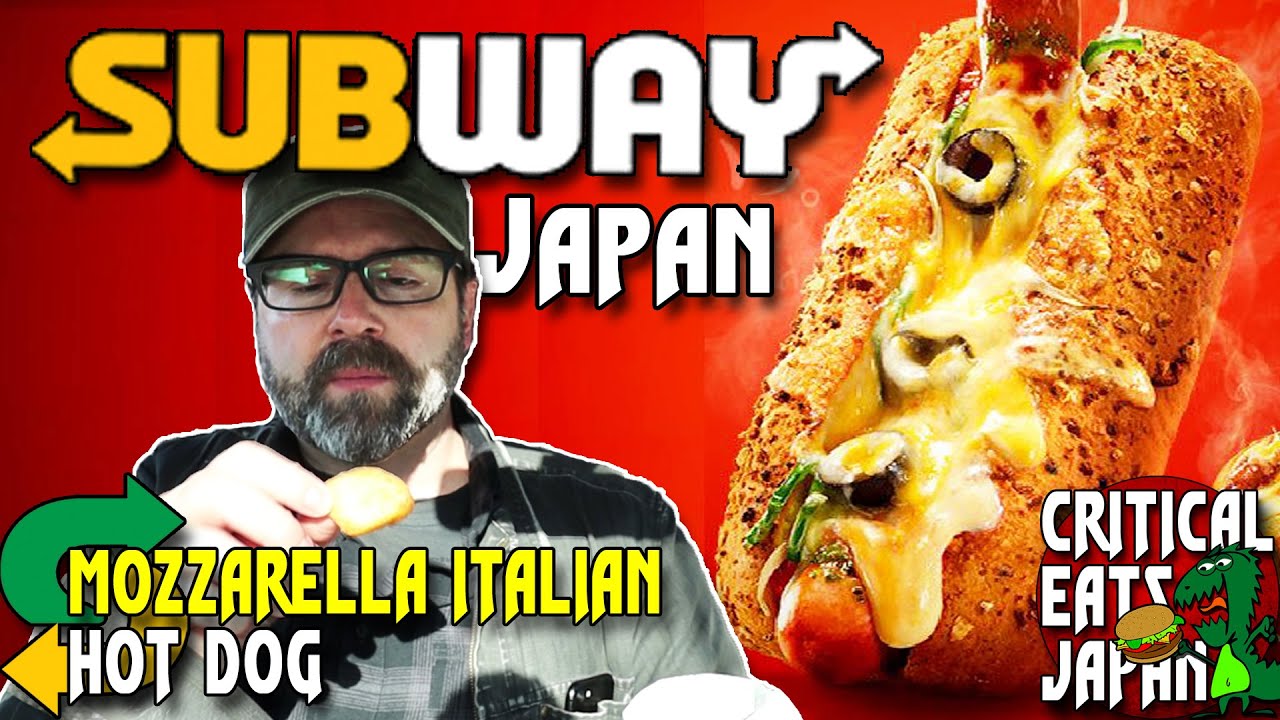 Subway Japan: Mozzarella Italian Hot Dog! - YouTube