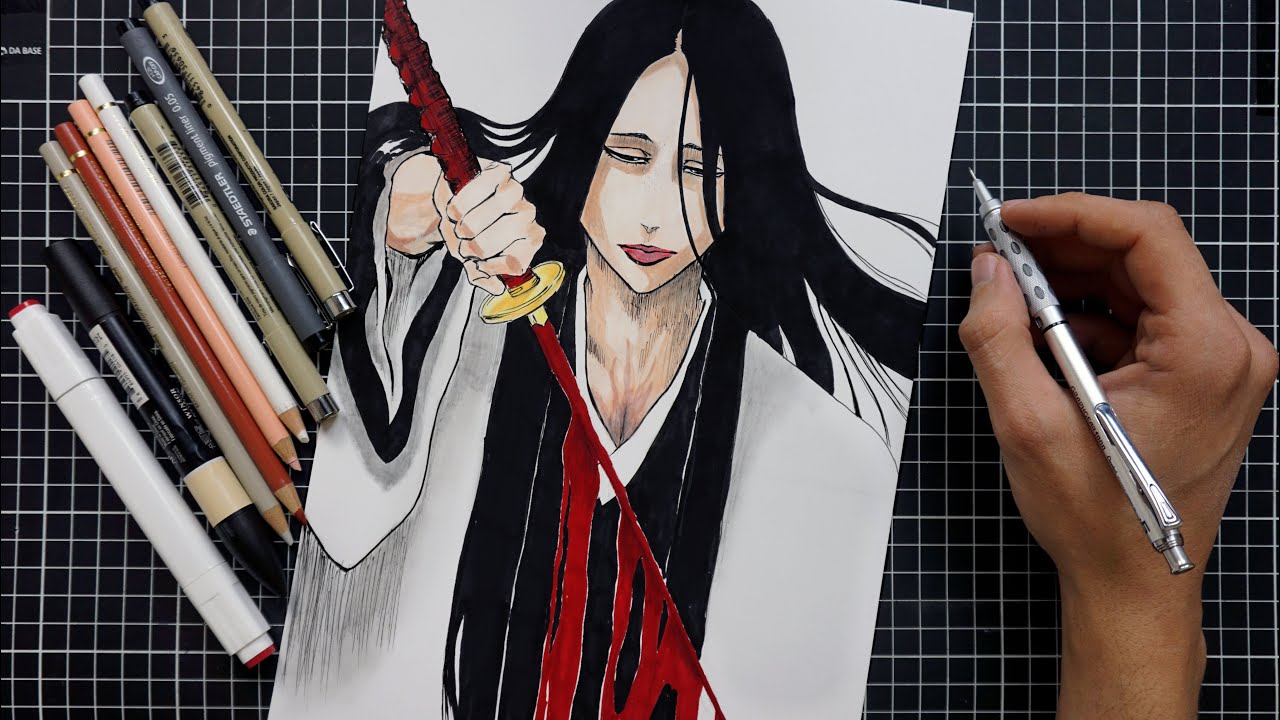 How to Draw UNOHANA | Bleach | Step by Step - Easy Drawing Tutorial ...