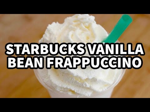 DIY Starbucks Vanilla Bean Frappuccino at Home!