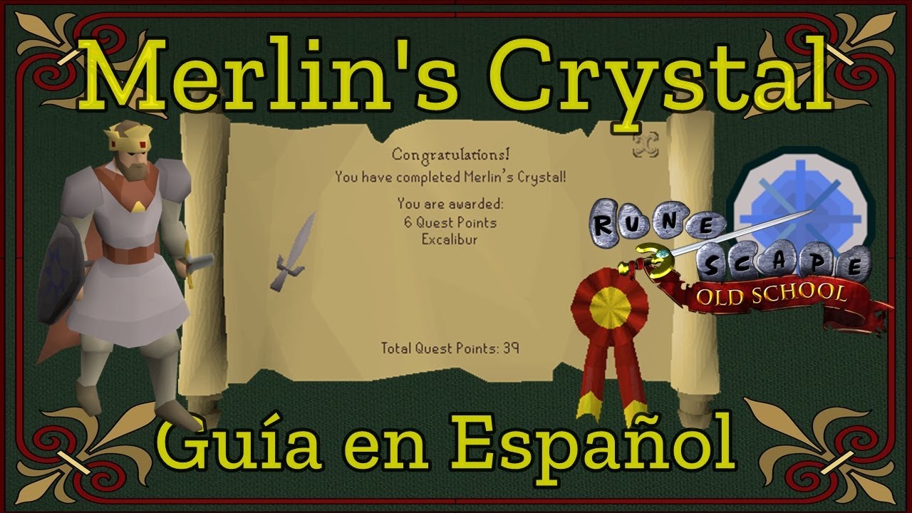 [OSRS] Merlin's Crystal Quest (Español) - YouTube
