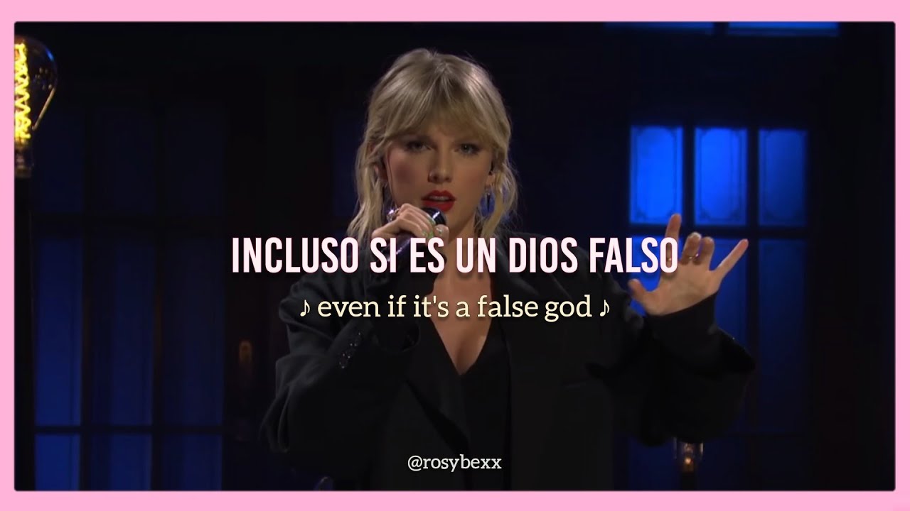 Taylor Swift - False God // Español // Lyrics - YouTube