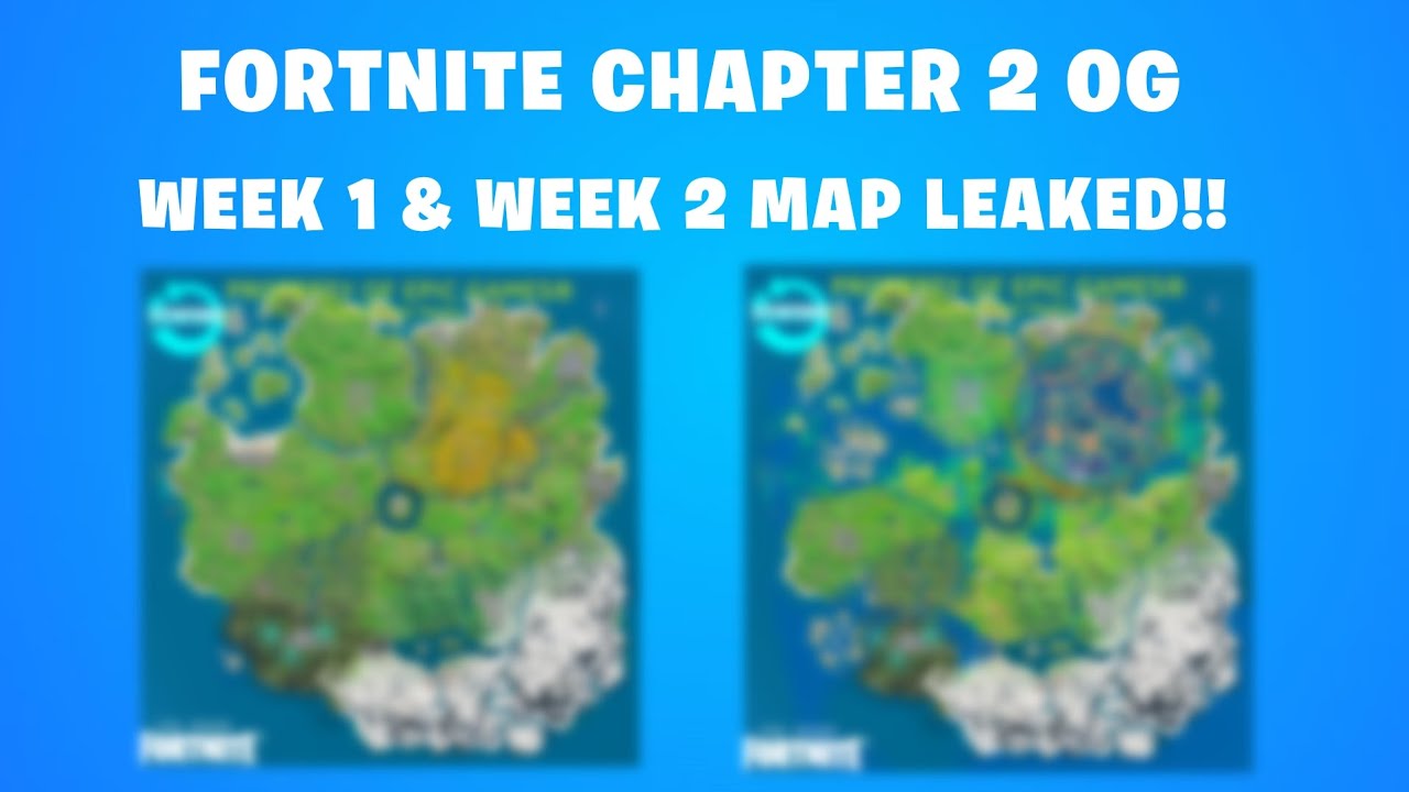 FORTNITE CHAPTER 2 OG MAP HAS BEEN LEAKED! - YouTube
