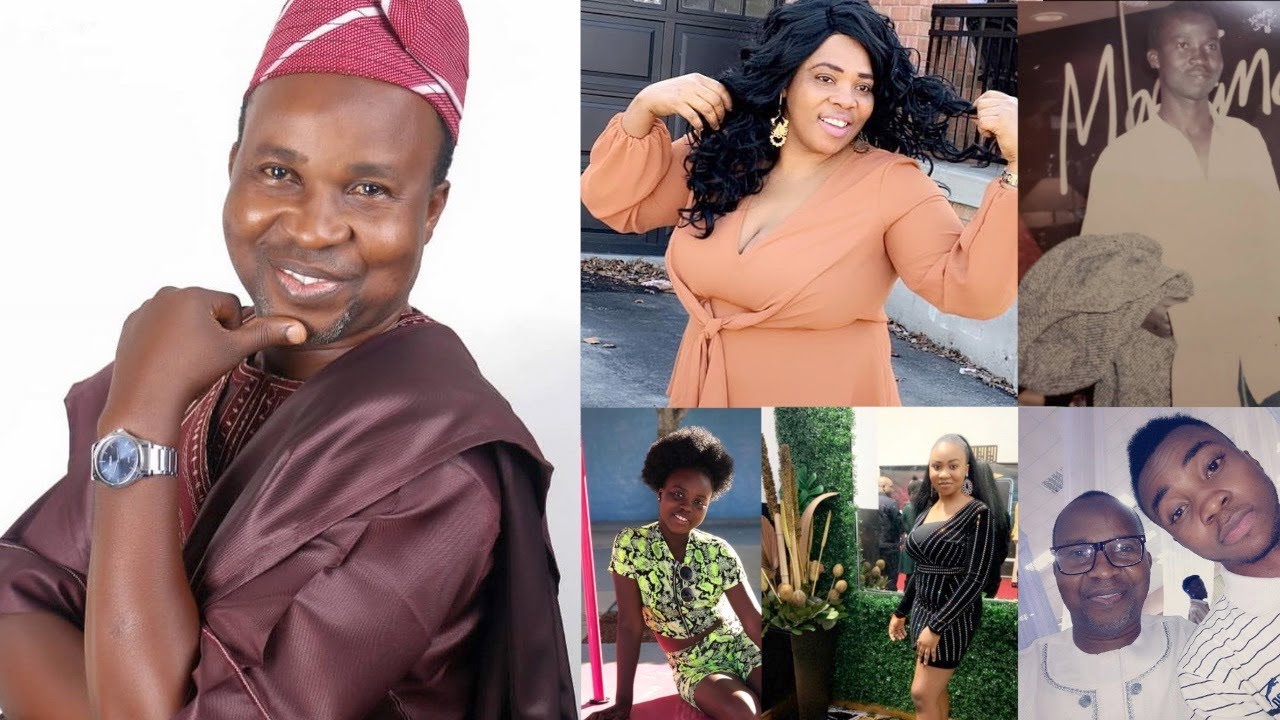 WATCH Yoruba Actor Wale Akorede AKA Okunnu, His Wife, Kids And 10 ...